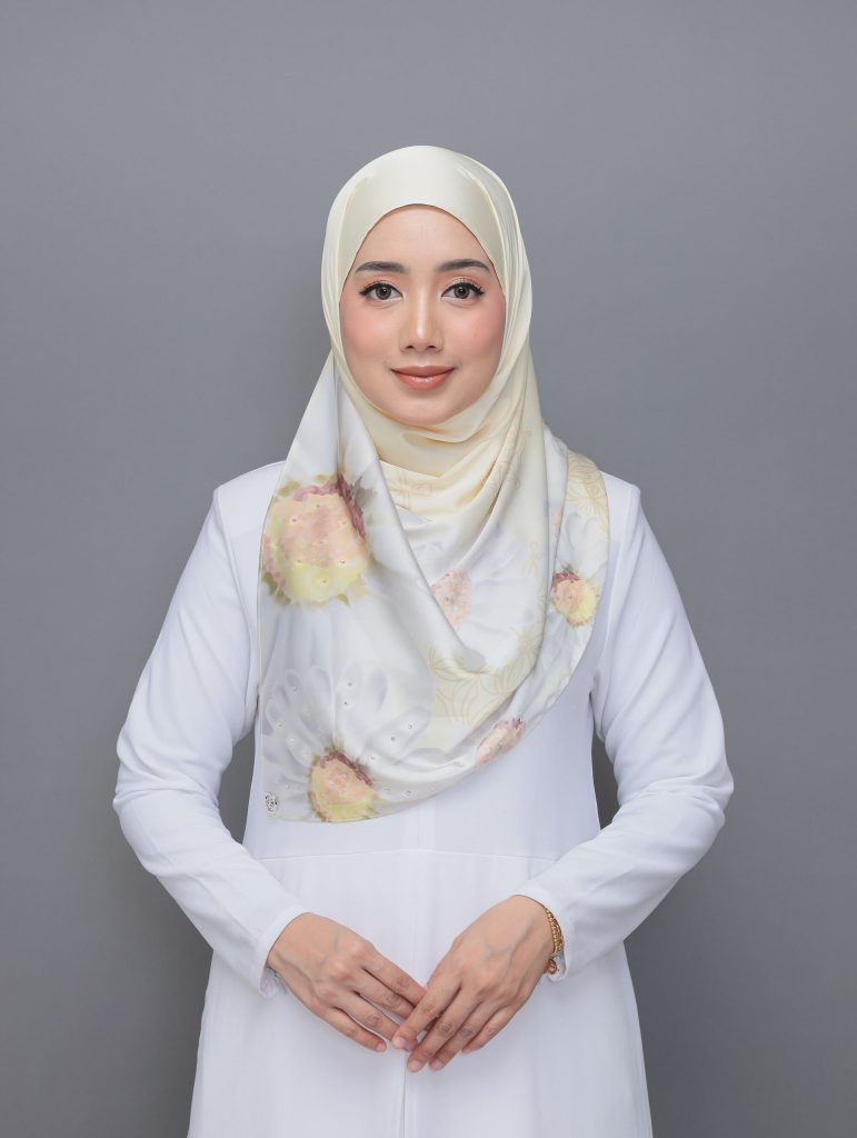 Shawl Arabesque Yellow Dew Daisy Diamond - Ruaidah