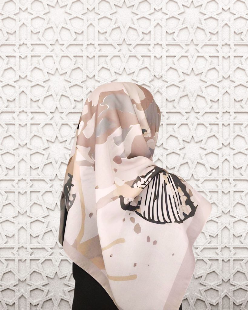 Coral Flower Nude Voile - Ruaidah